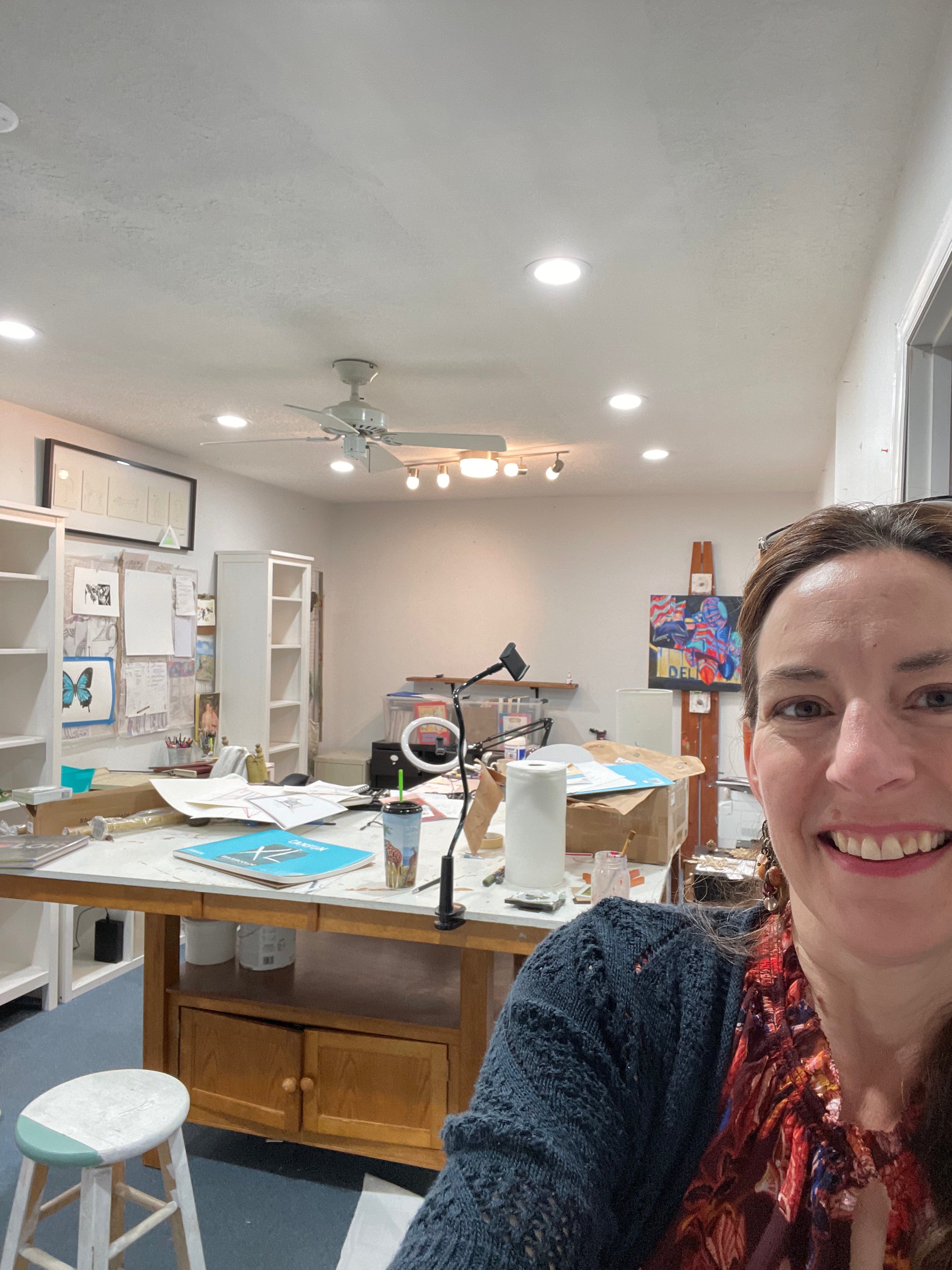 Studio29 Construction--October 2025 – Christina Heffernan, Fine Art
